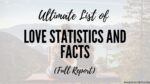 70 Exciting Love Statistics & Facts (NEW 2024 Report)