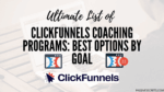 3+ Best ClickFunnels Coaching Programs (2026): Expert Guide